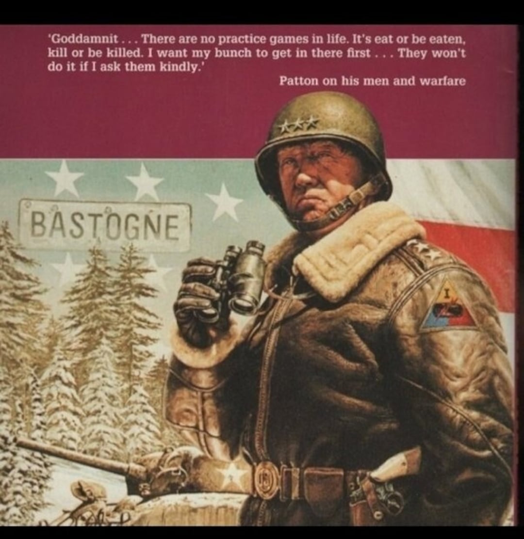 Mouse Pad General Patton Quote Bastogne 1944 Picture on Mouse Pad - Etsy