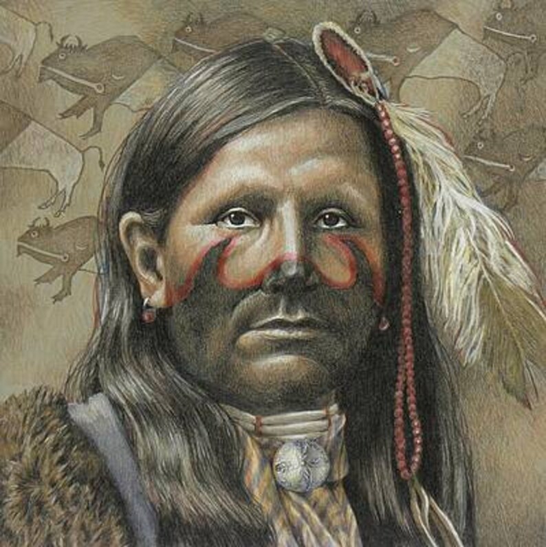 MOUSE PAD Native American Indian Art Warrior Paint Crow Brave - Etsy MOUSE PAD Native American Indian Art Warrior Paint Crow Brave - Etsy