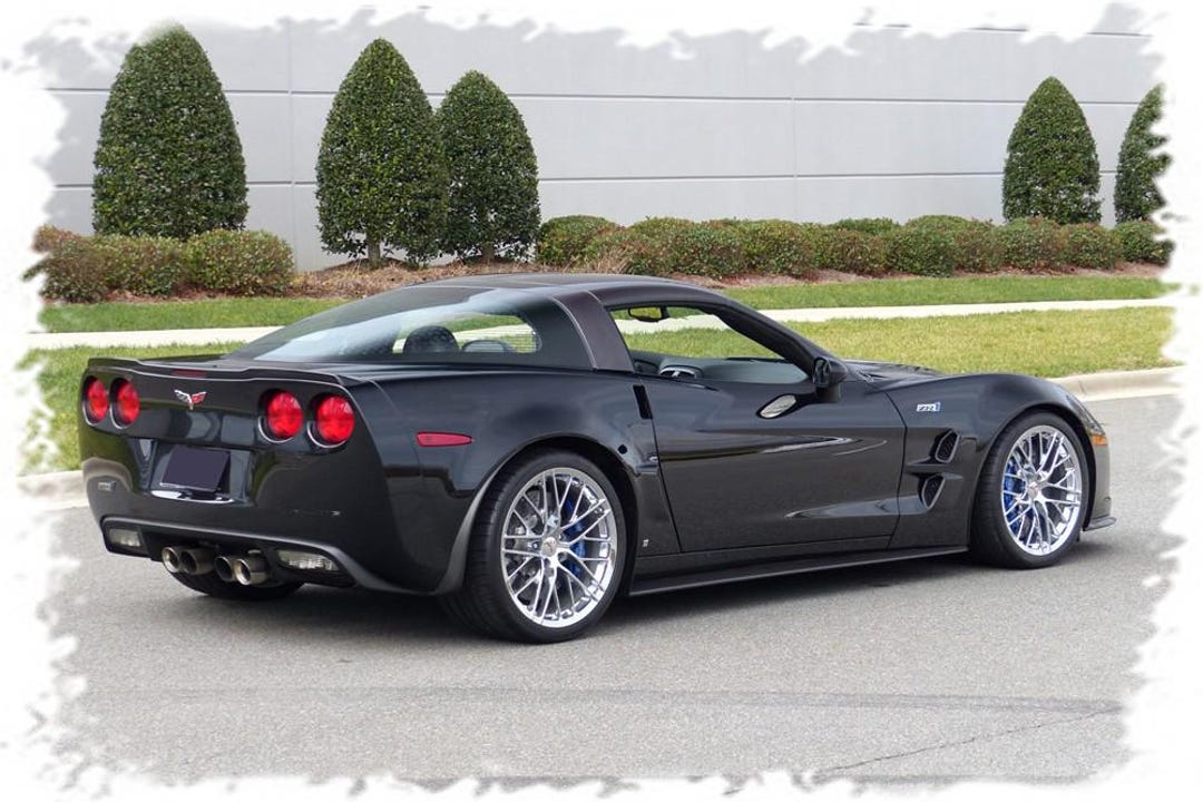Car 2009 Corvette Chevy Classic Car Picture on Mouse Pad - Etsy