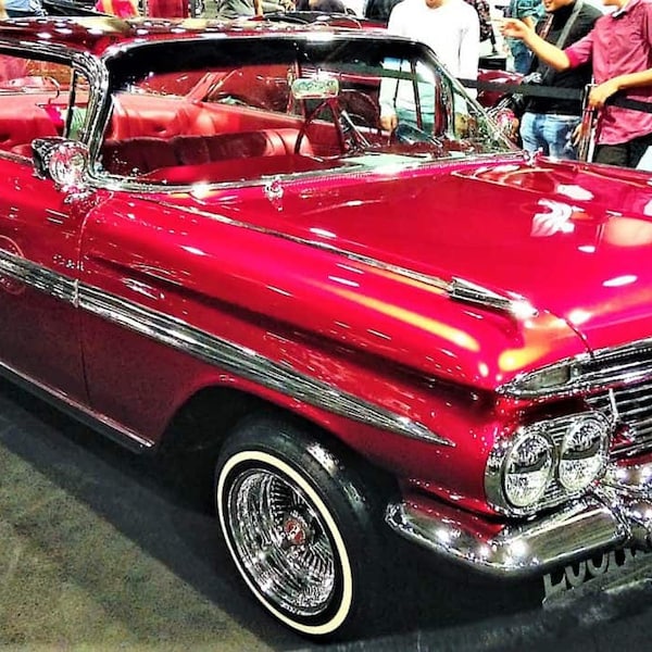 1959 Chevy Impala Svg - Etsy