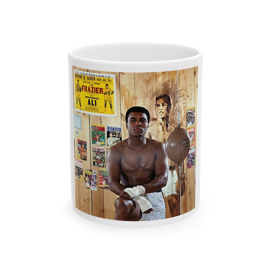 Muhammad Ali Boxing Champion Ceramic Mug, Boxing Gift, Coffee Lover Mug ...