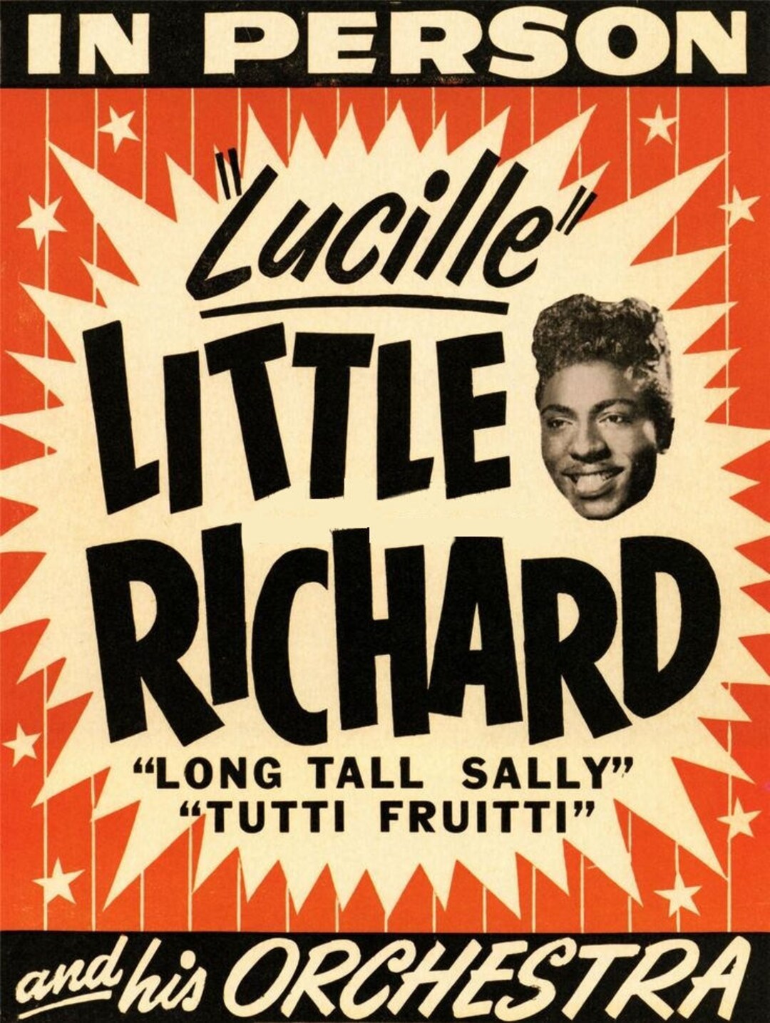 Little Richard Lucille Rock Band Art on Mouse Pad Mousepad Computer ...