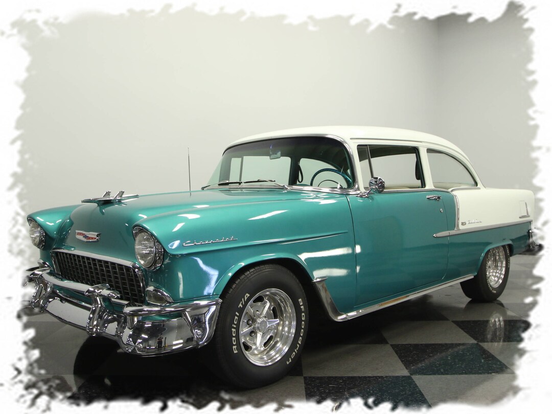 Chevy Classic Car Mouse Pad 1955 Chevrolet Chevy 210 Sedan - Etsy UK