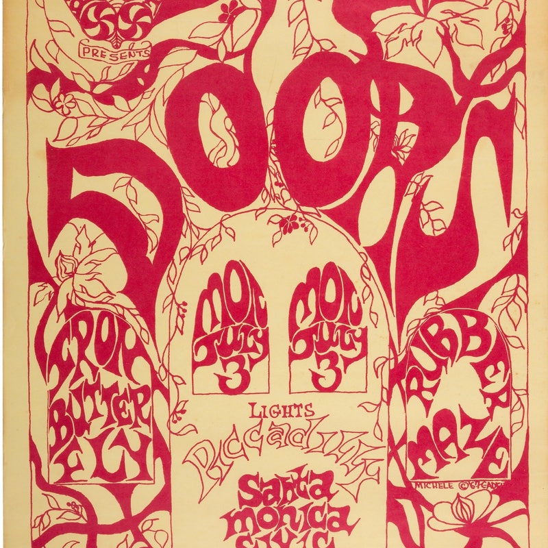 Iron Butterfly Poster - Etsy