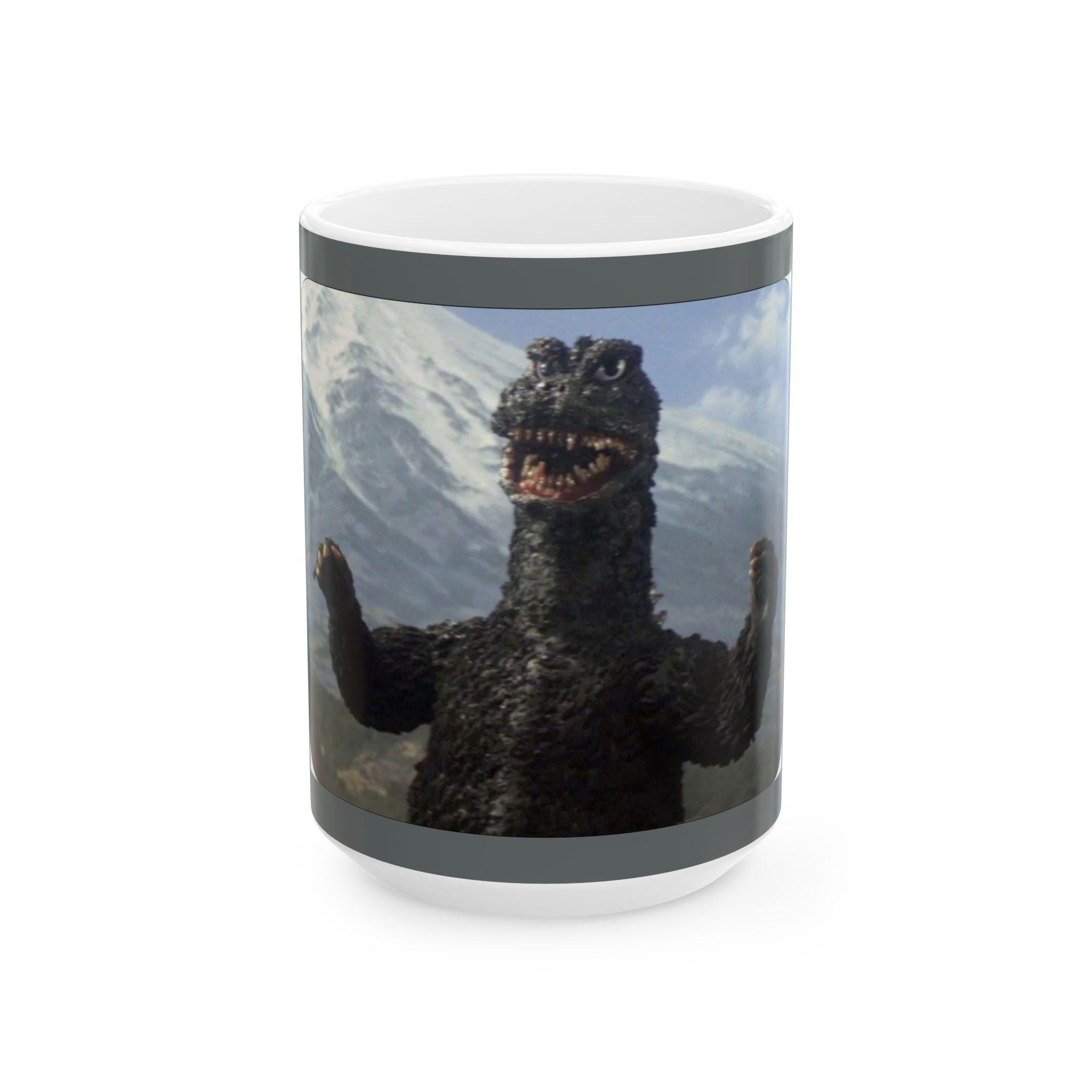 Vintage Godzilla Ceramic Mug Movie Lovers, Collectors, Coffee Cup, 11oz ...