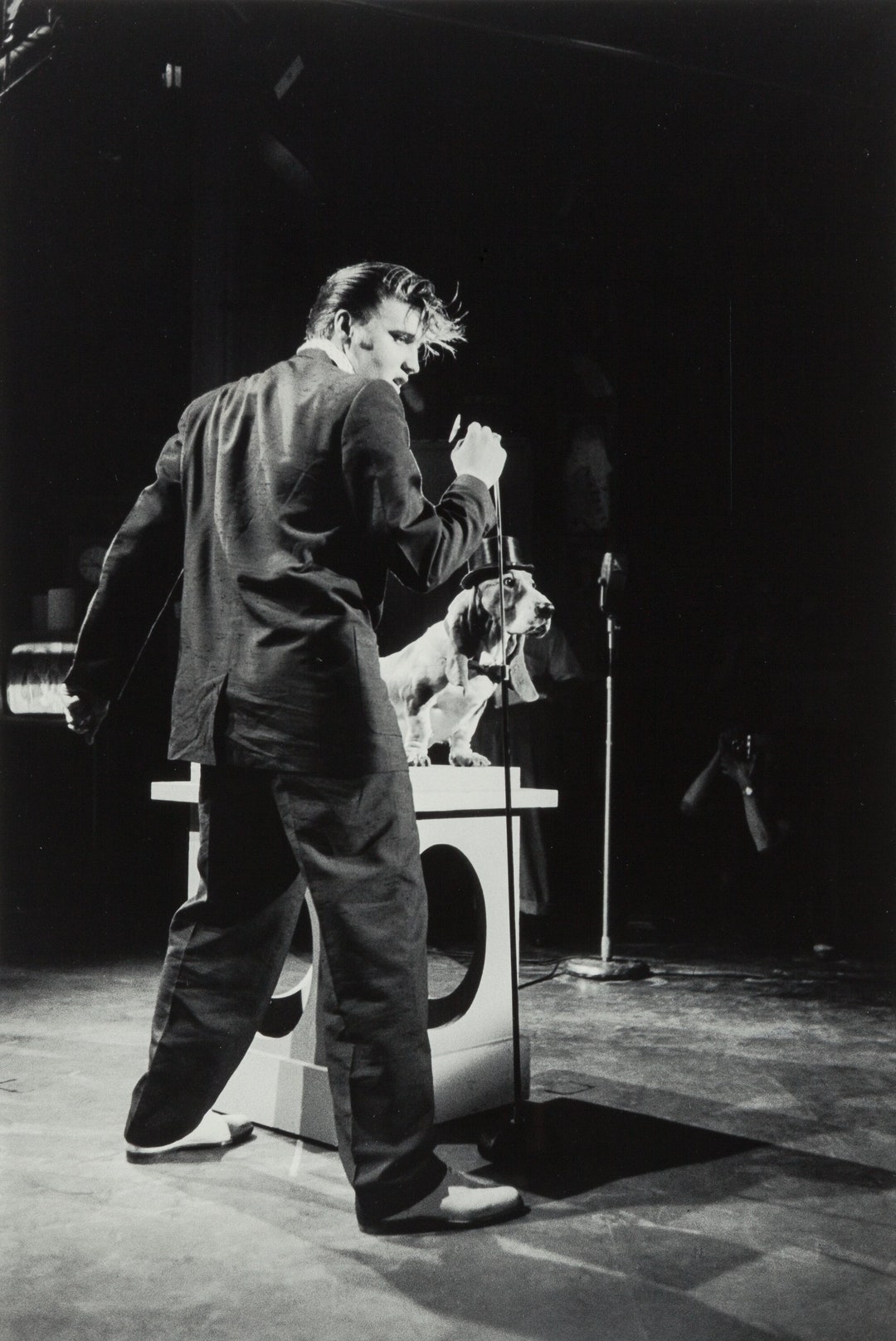 Mouse Pad Elvis on Steve Allen Show Hound Dog on Mouse Pad Computer ...