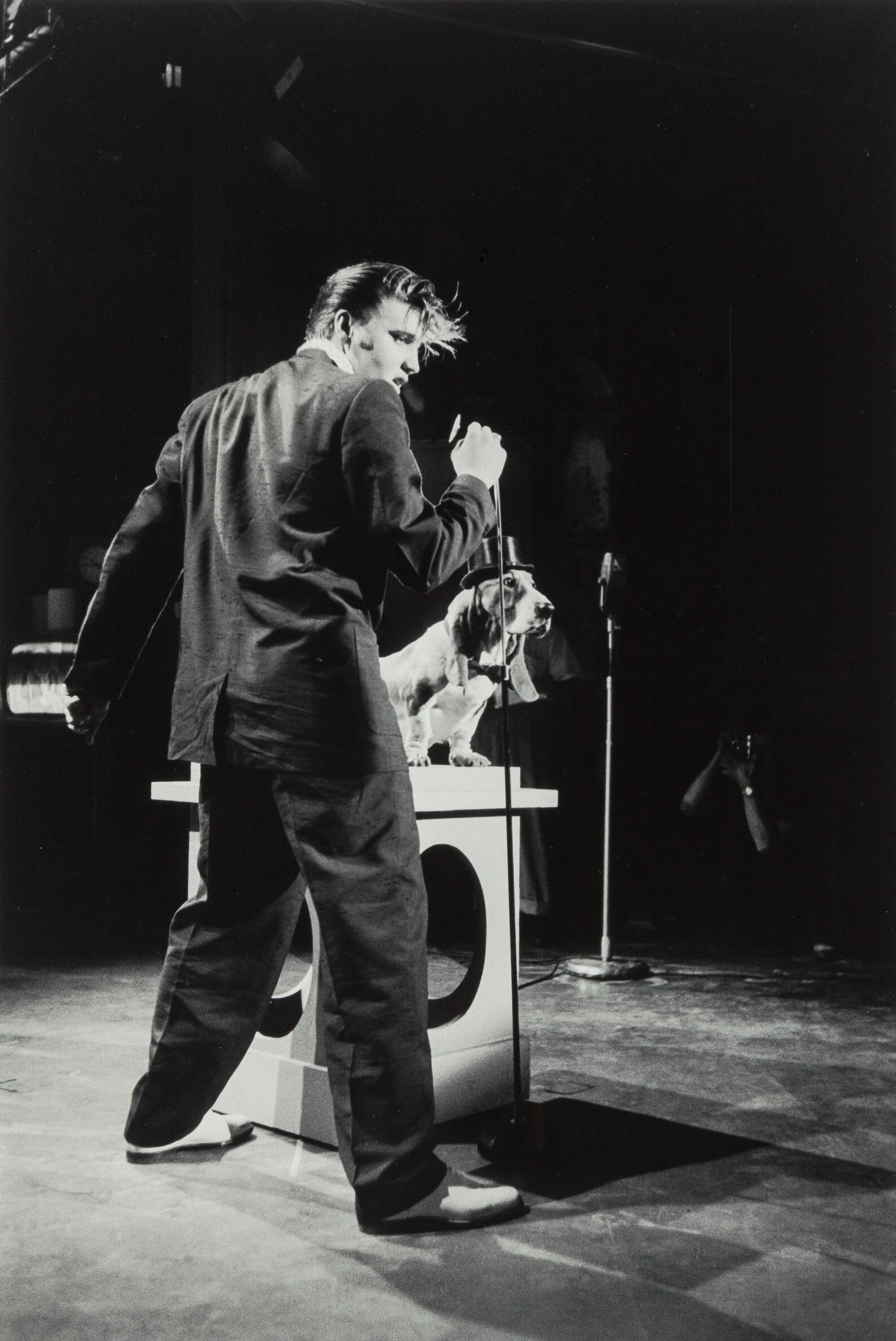 Mouse Pad Elvis on Steve Allen Show Hound Dog on Mouse Pad | Etsy