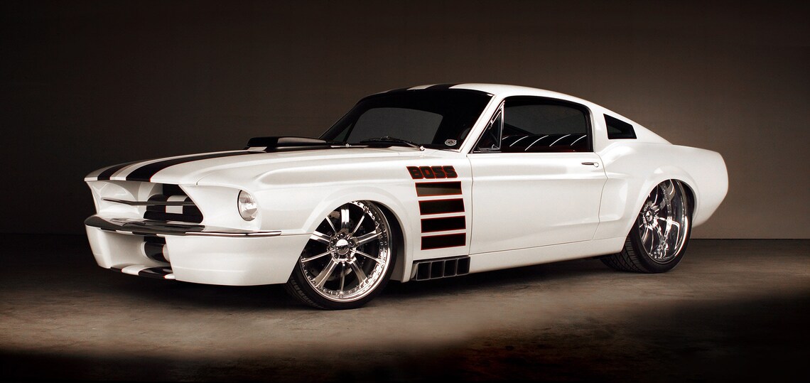 Car Ford Mustang Mouse Pad 1968 Ford Boss Mustang Fastback Picture on ...