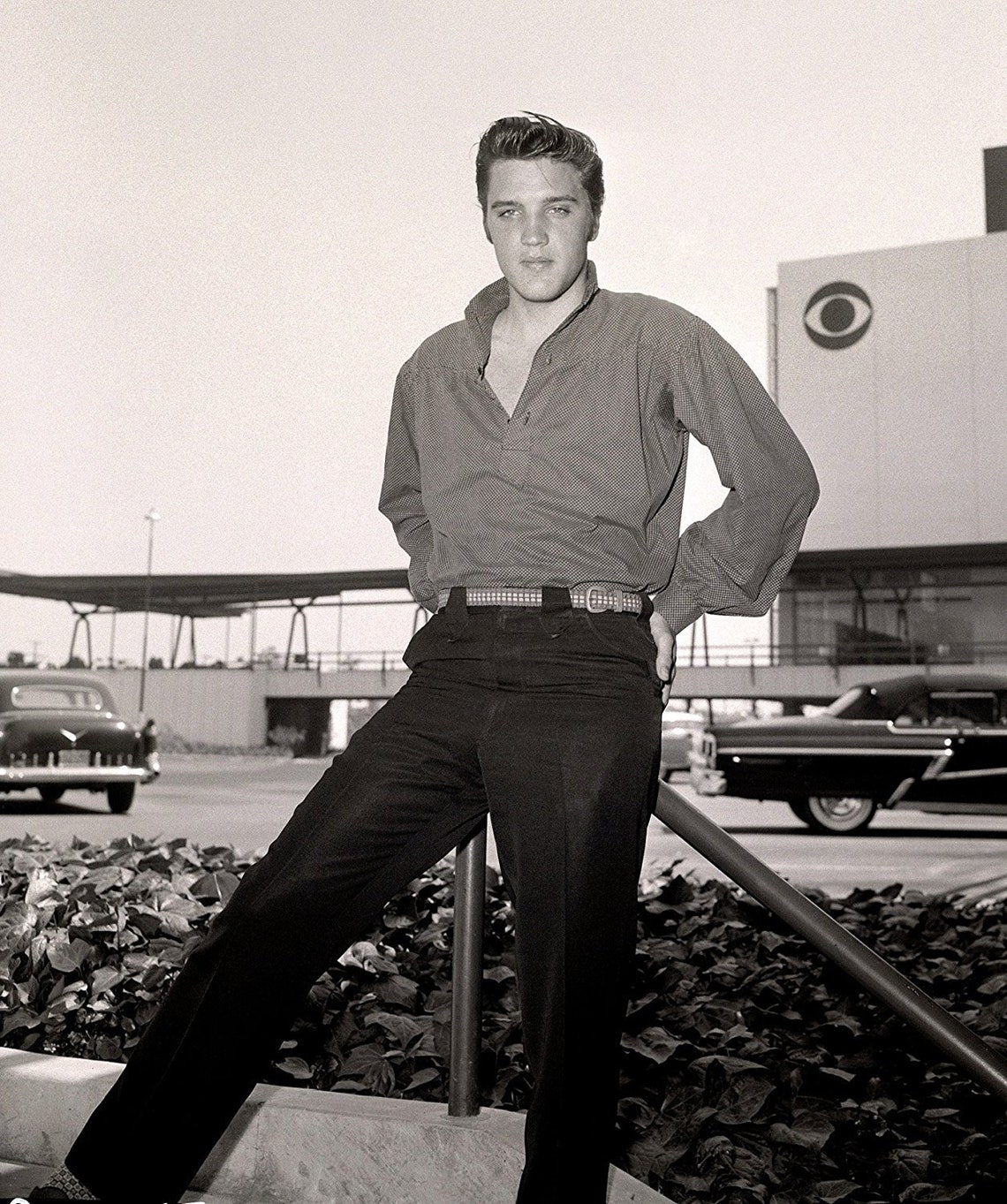 Mouse Pad Elvis at the CBS Parking Lot Picture on Mouse Pad Computer ...