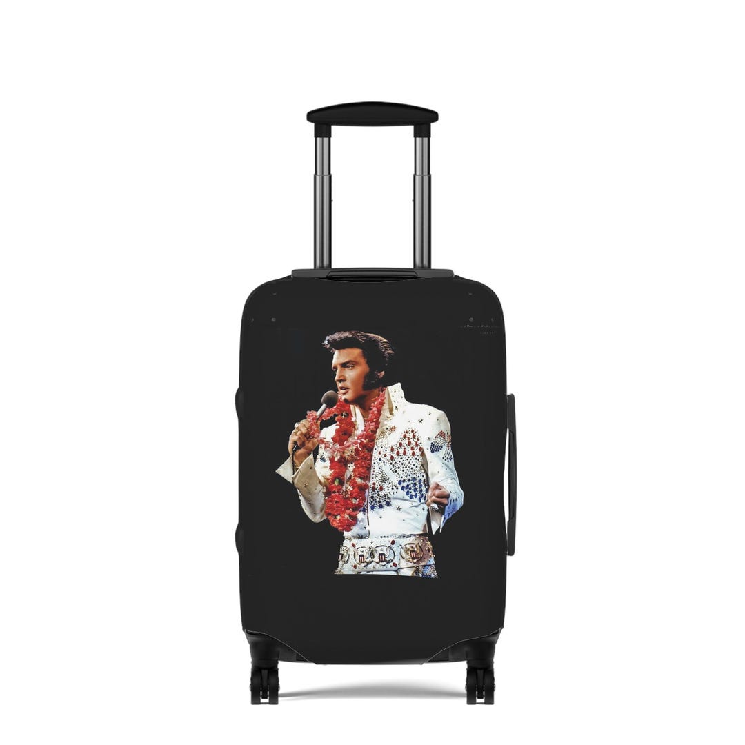 Elvis Rock Singer Luggage Cover Vintage Concert Icon the King of Rock ...