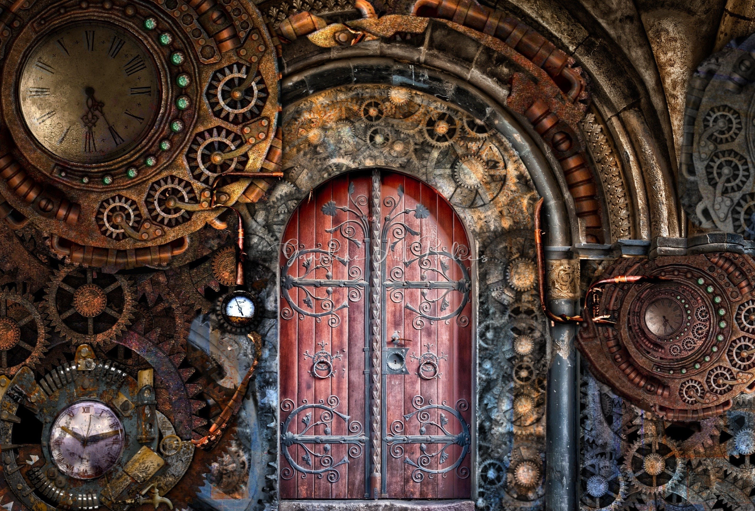 Time Machine Portal Fantasy Art DIGITAL PRINT DOWNLOAD - Etsy