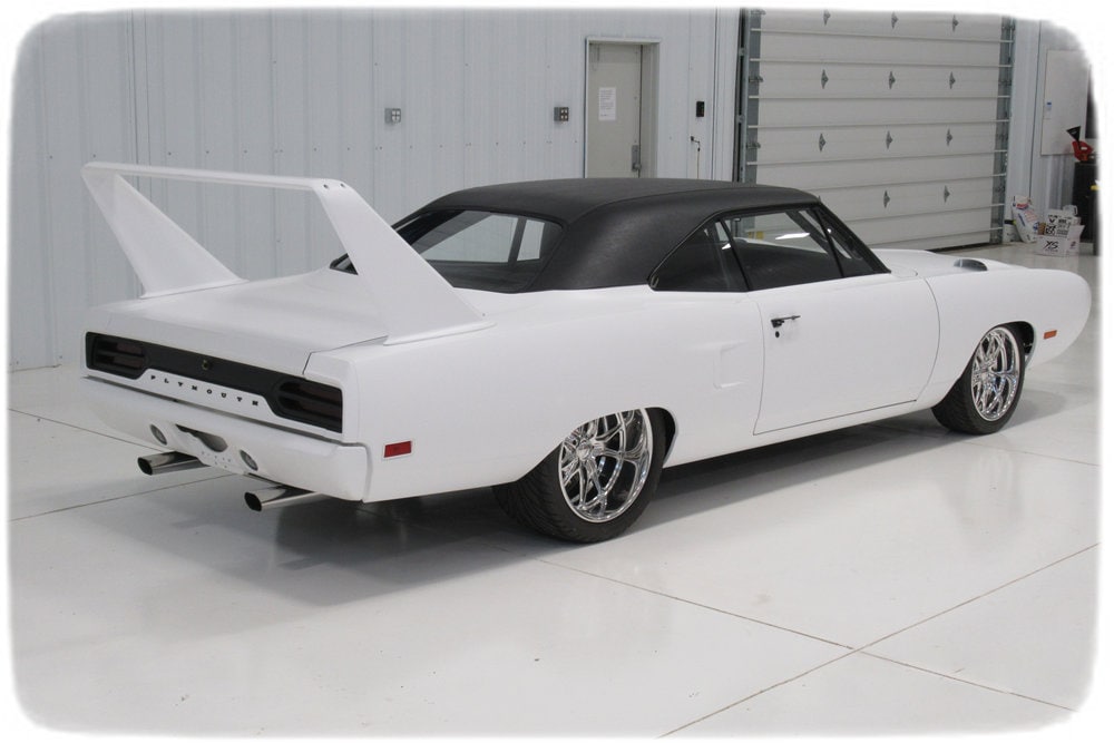 Mouse Pad 1970 Plymouth ROAD RUNNER SUPERBIRD White/blk Classic Picture ...