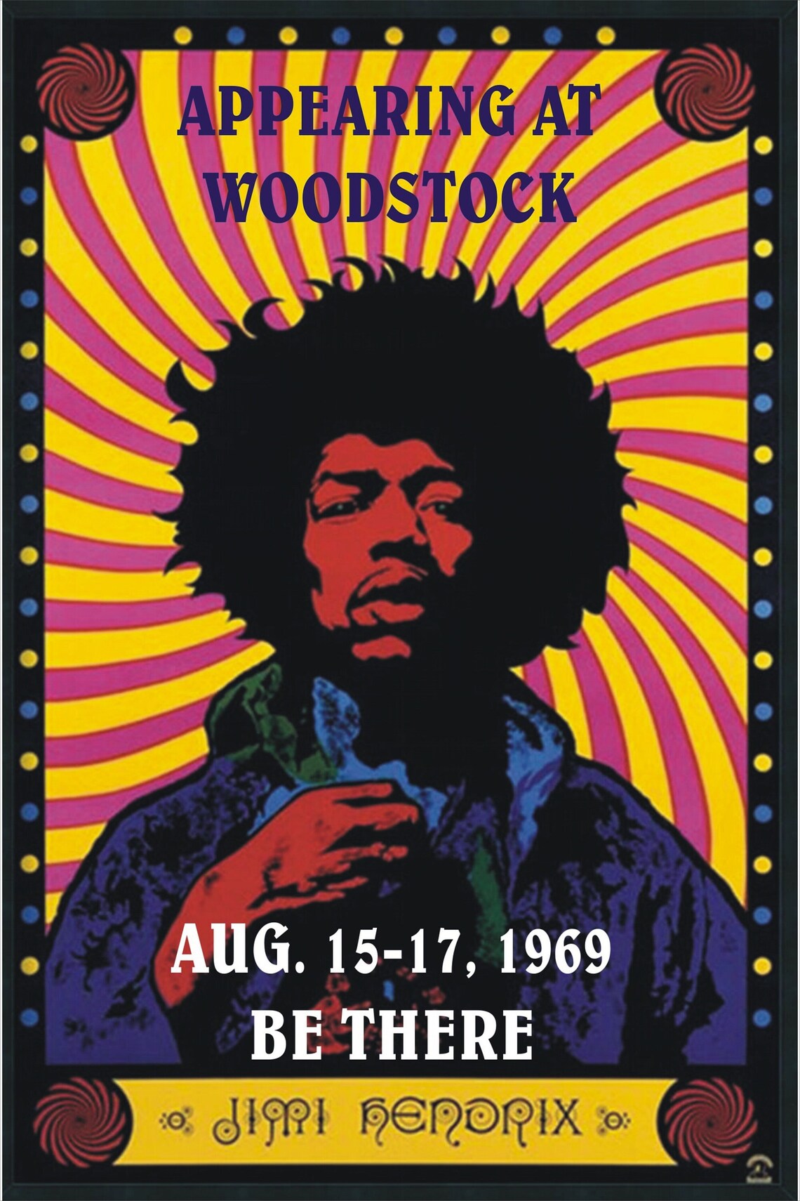 Six 6 Rock Band Posters from the 1960's & 70's 12x18 | Etsy