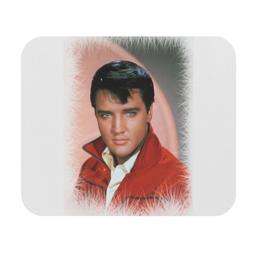 Elvis Presley Mouse Pad, Retro Style Desk Decor, Vintage Gift for Music ...