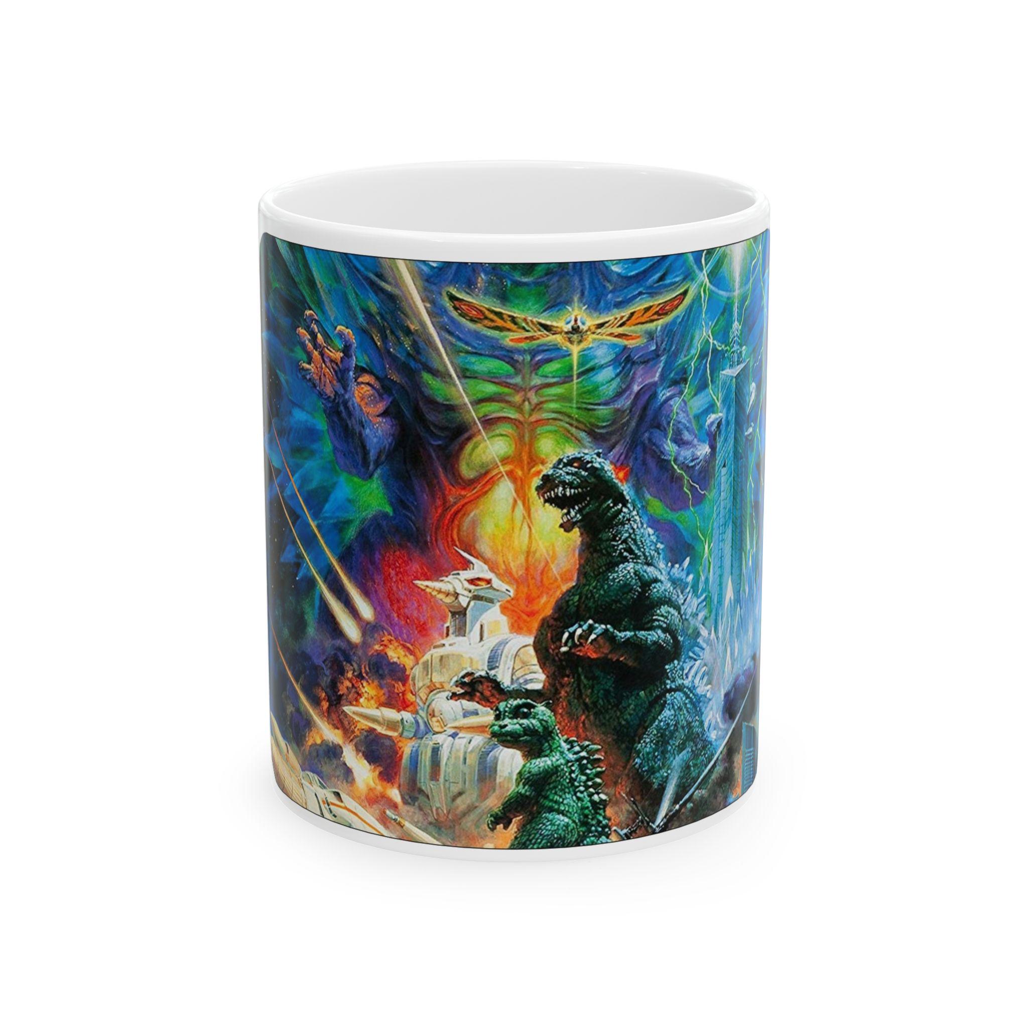 Godzilla Art Ceramic Mug - Perfect for Movie Lovers Gift Coffee Cup ...