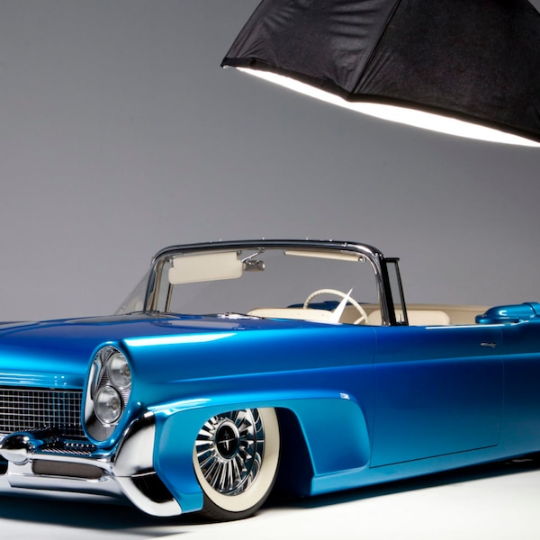 Blue Convertible - Etsy