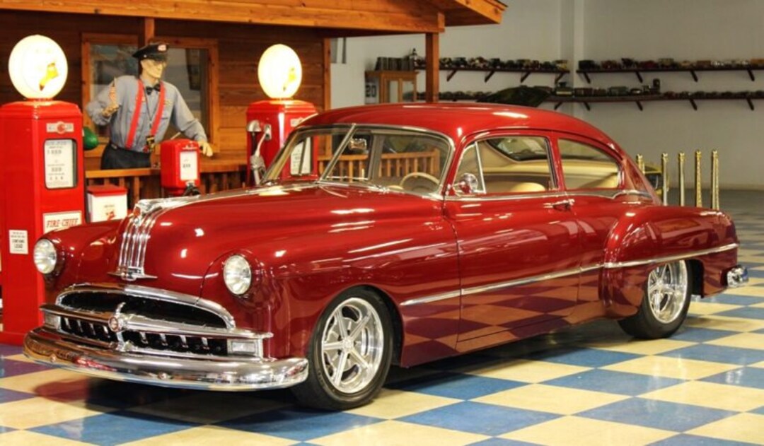 Car 1949 Pontiac Silver Streak Custom Hot Rod Muscle on Mouse Pad - Etsy