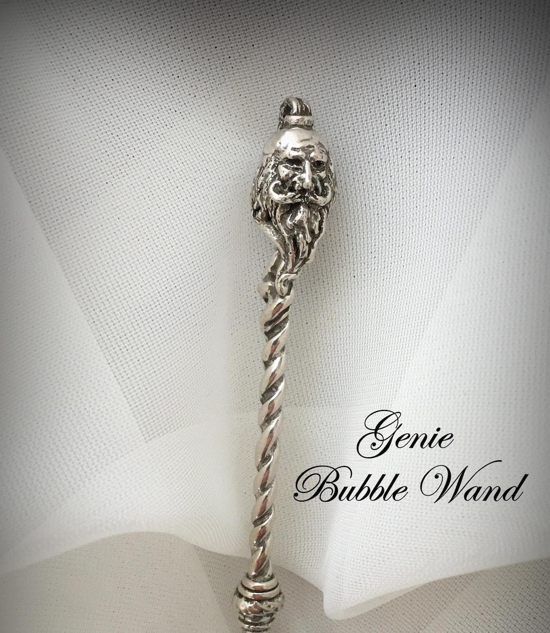 Sterling Silver Genie Bubble Wand - Etsy