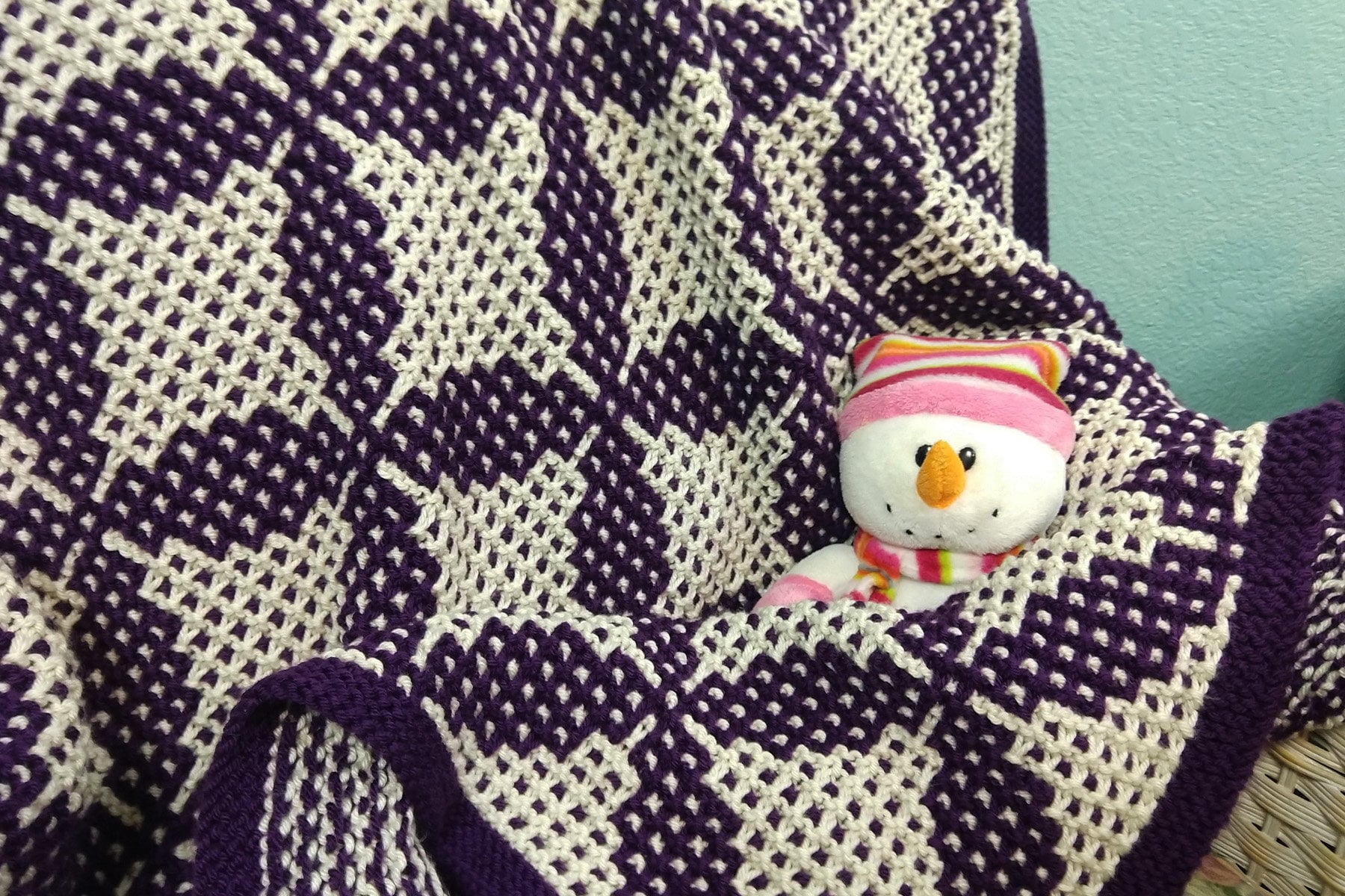 Wedding Rings Throw: Knit Throw/blanket Pattern PDF Download - Etsy UK