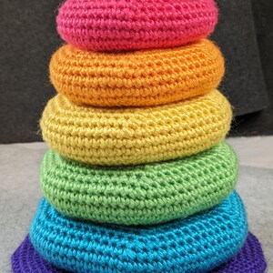 Stacking Baby Rings: Crochet Baby Toy Pattern, PDF Download - Etsy
