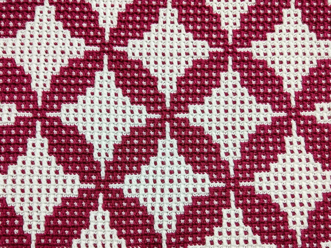 Wedding Ring Blanket: Mosaic Crochet Afghan Pattern PDF - Etsy