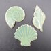 Three Ceramic Mosaic Sea Shell Tiles, Handmade by Fabulousfungi. Indoor ...