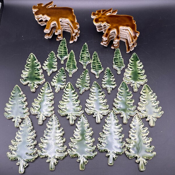 Ceramic Wildlife Tiles - Etsy