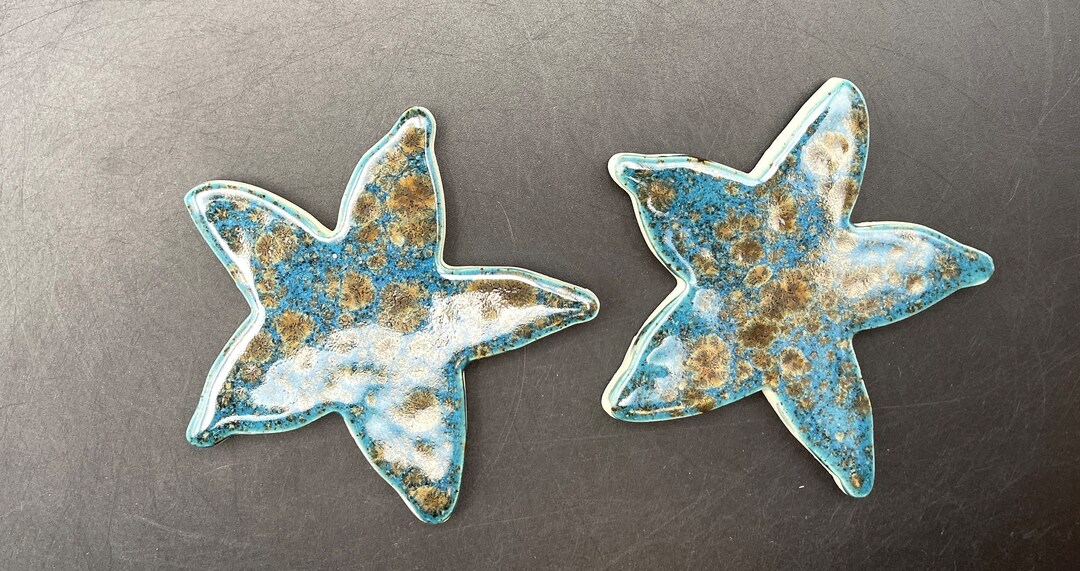 Ceramic Star Fish Tiles Sea Star Tiles Mosaic Starfish - Etsy
