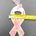 Breast Cancer Ribbon Ornament Handmade Ceramic Iridescent - Etsy