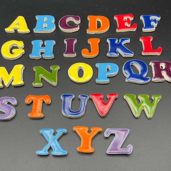 Ceramic Letters - Etsy