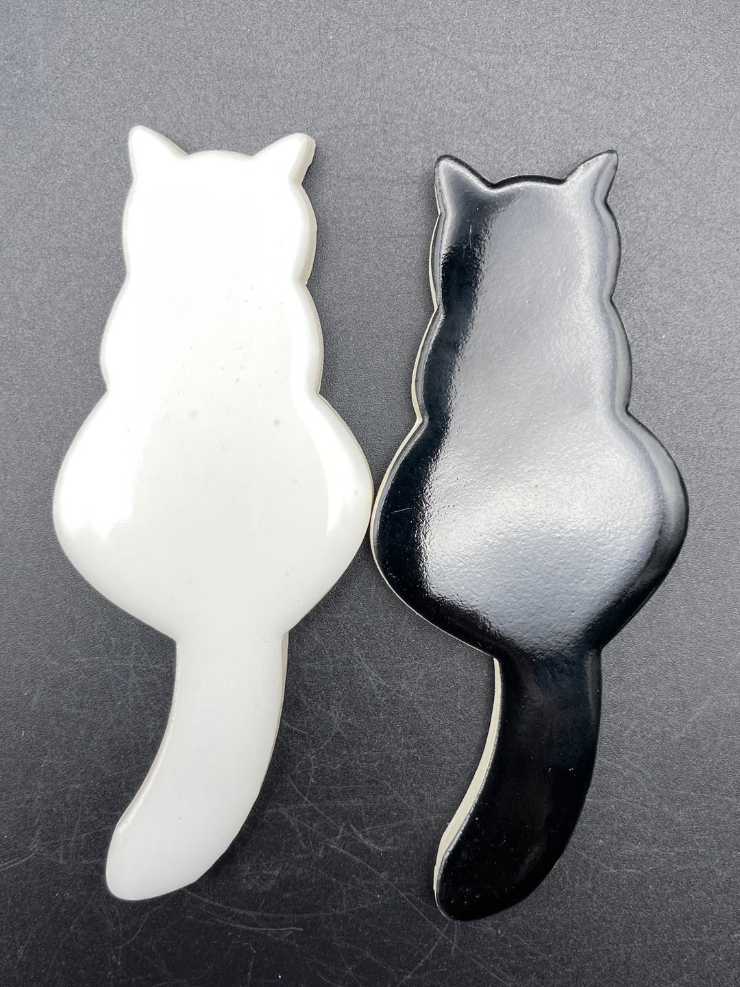 Ceramic Cat Mosaic Tiles, Black Cat Tile, Gray Cat Tile, Kitty Tiles ...