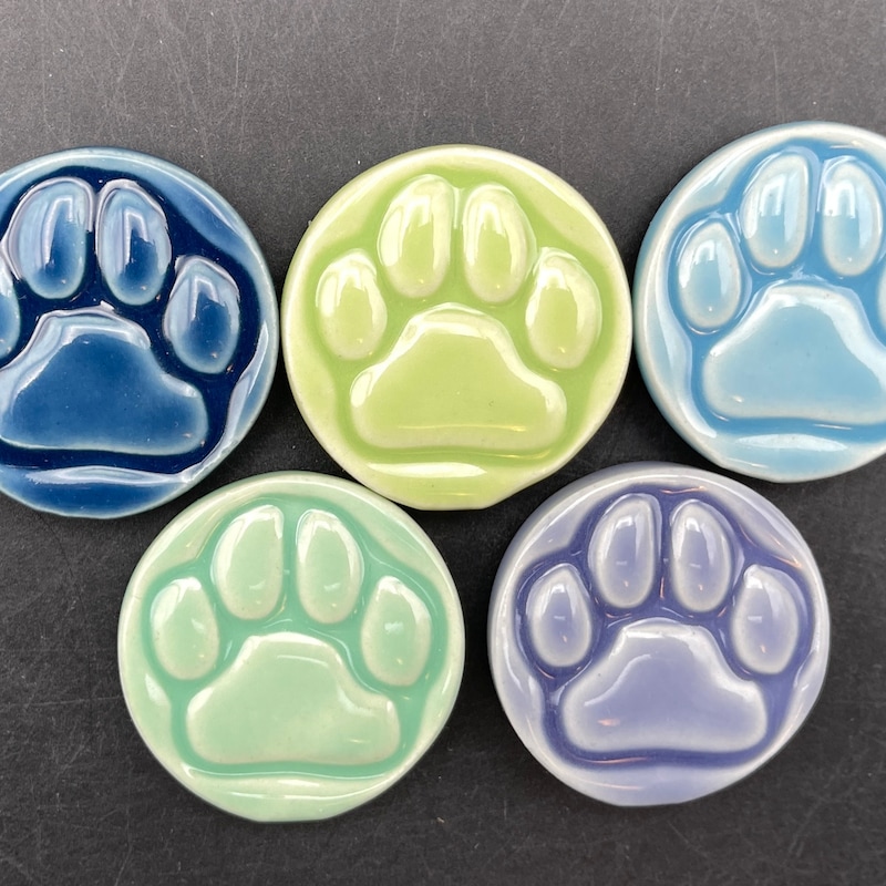 Paw Print Magnet - Etsy