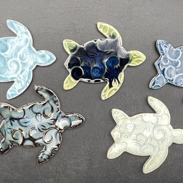 Turtle Mosaic Tile - Etsy