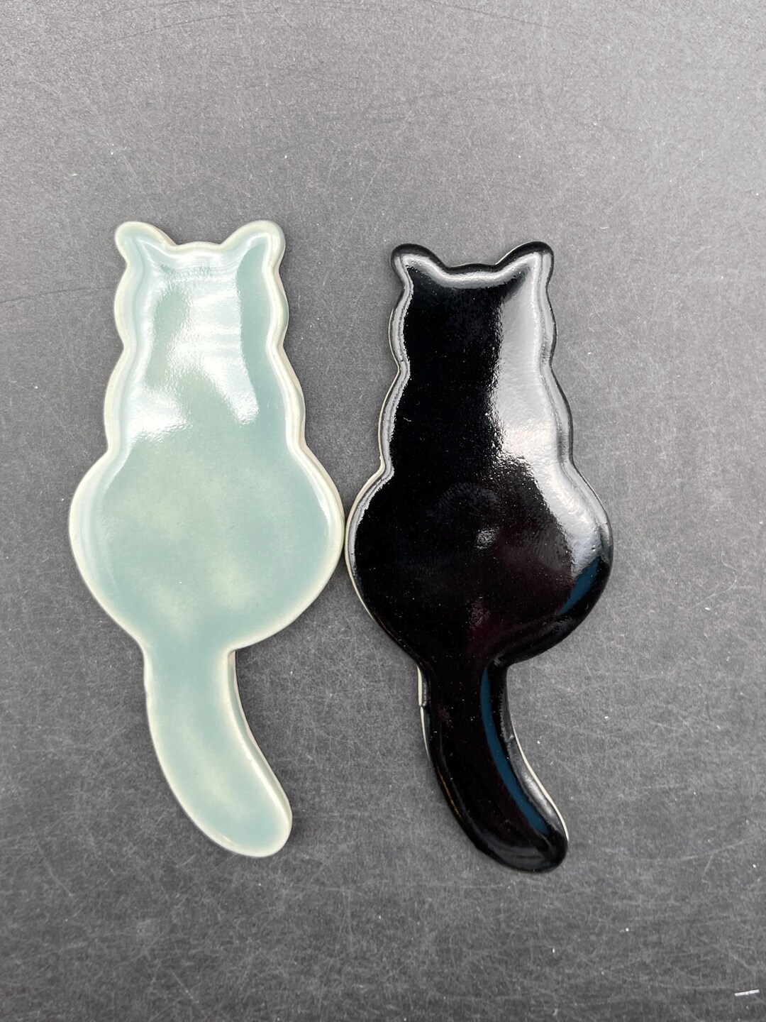 Ceramic Cat Mosaic Tiles, Black Cat Tile, Gray Cat Tile, Kitty Tiles ...