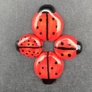 Ladybug Tiles, Handmade Ceramic Lady Bugs, Lady Birds. Mosaic Tiles ...