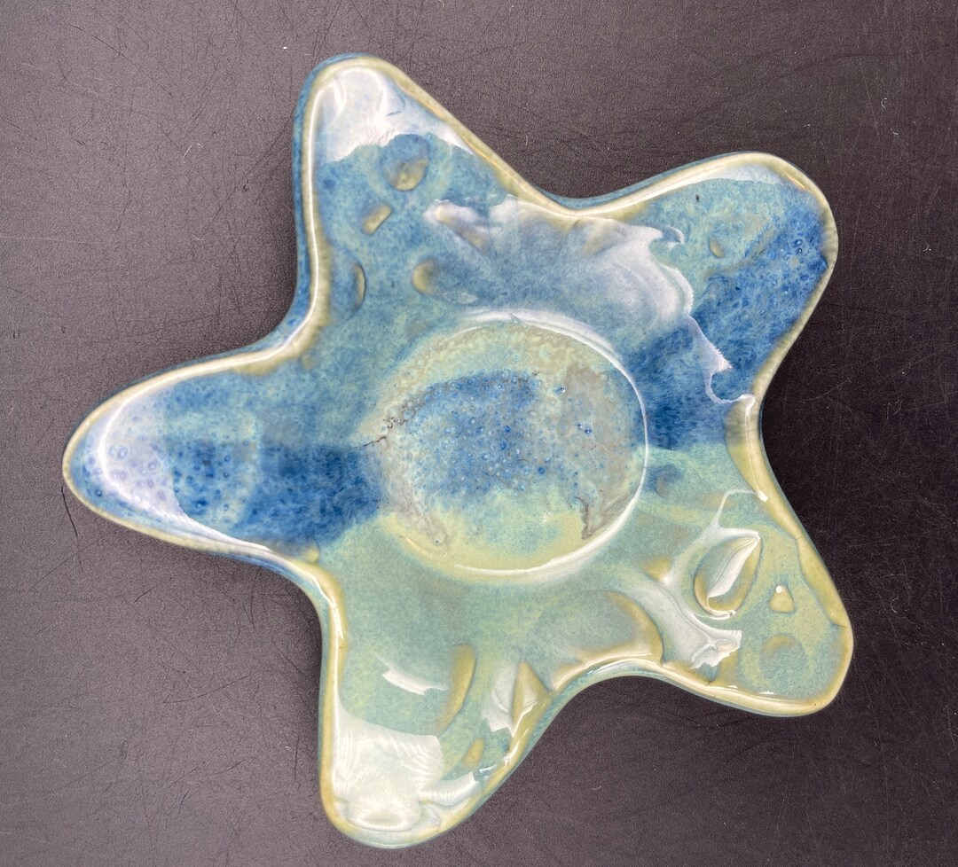 Star Shaped Plate. Ceramic Starfish Plate Handmade by Fabulousfungi ...