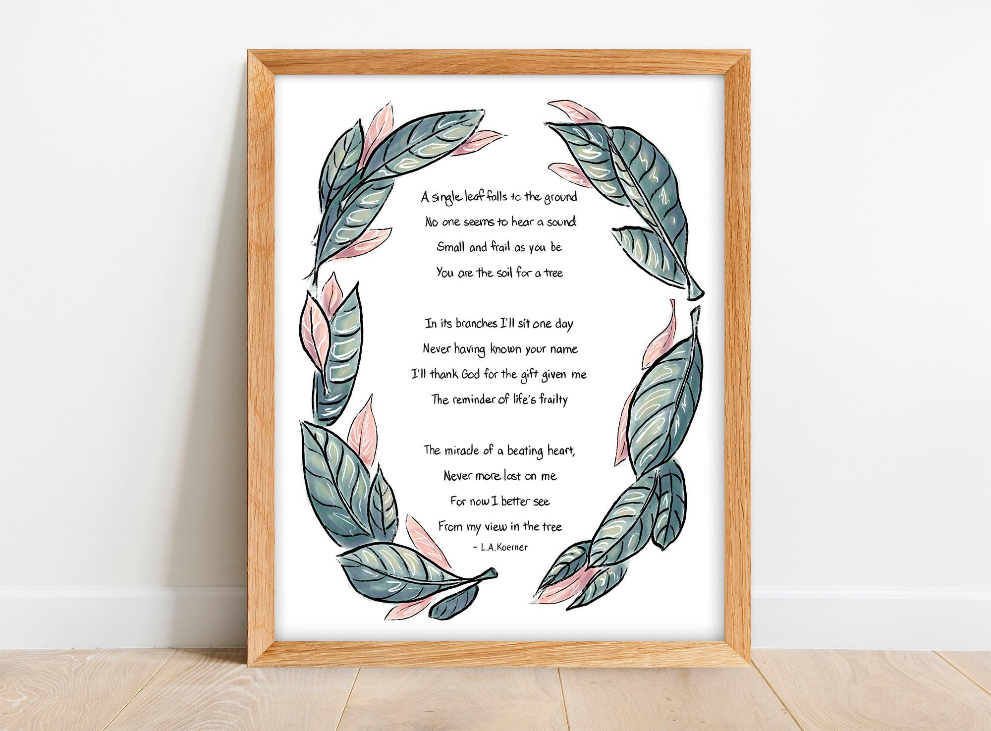 Miscarriage Poem - Art for Baby Loss - Gift for Miscarriage - Child ...