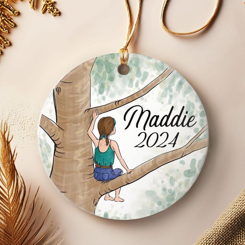 Tree Ornament for Girls - Etsy