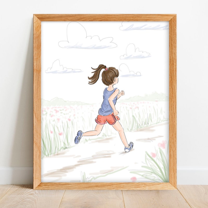 Running Art - Etsy