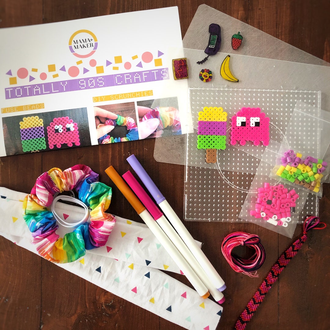 Totally 90s DIY Craft Kit - Etsy