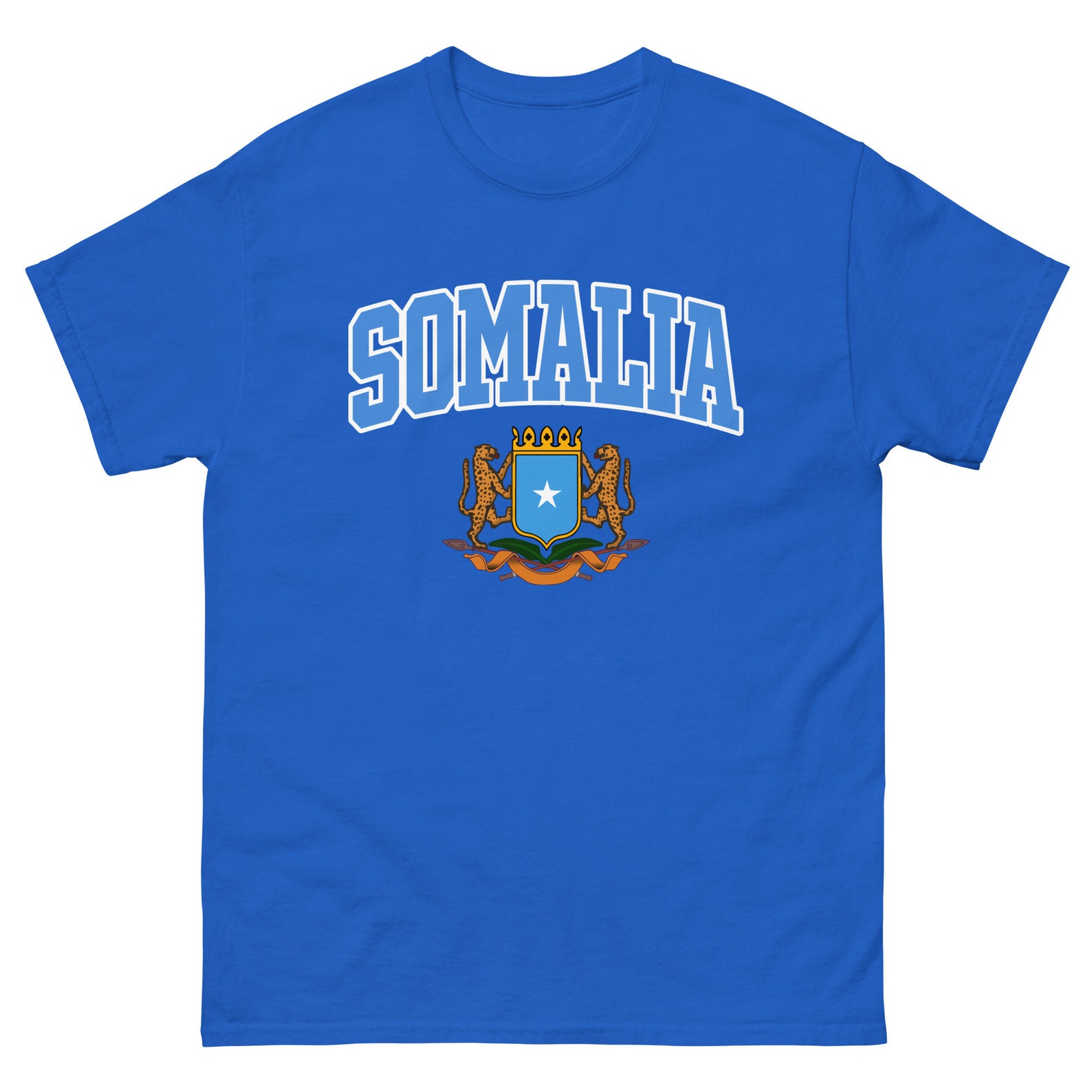 SOMALIA National Crest T-shirt - for Somali Pride and Culture ...