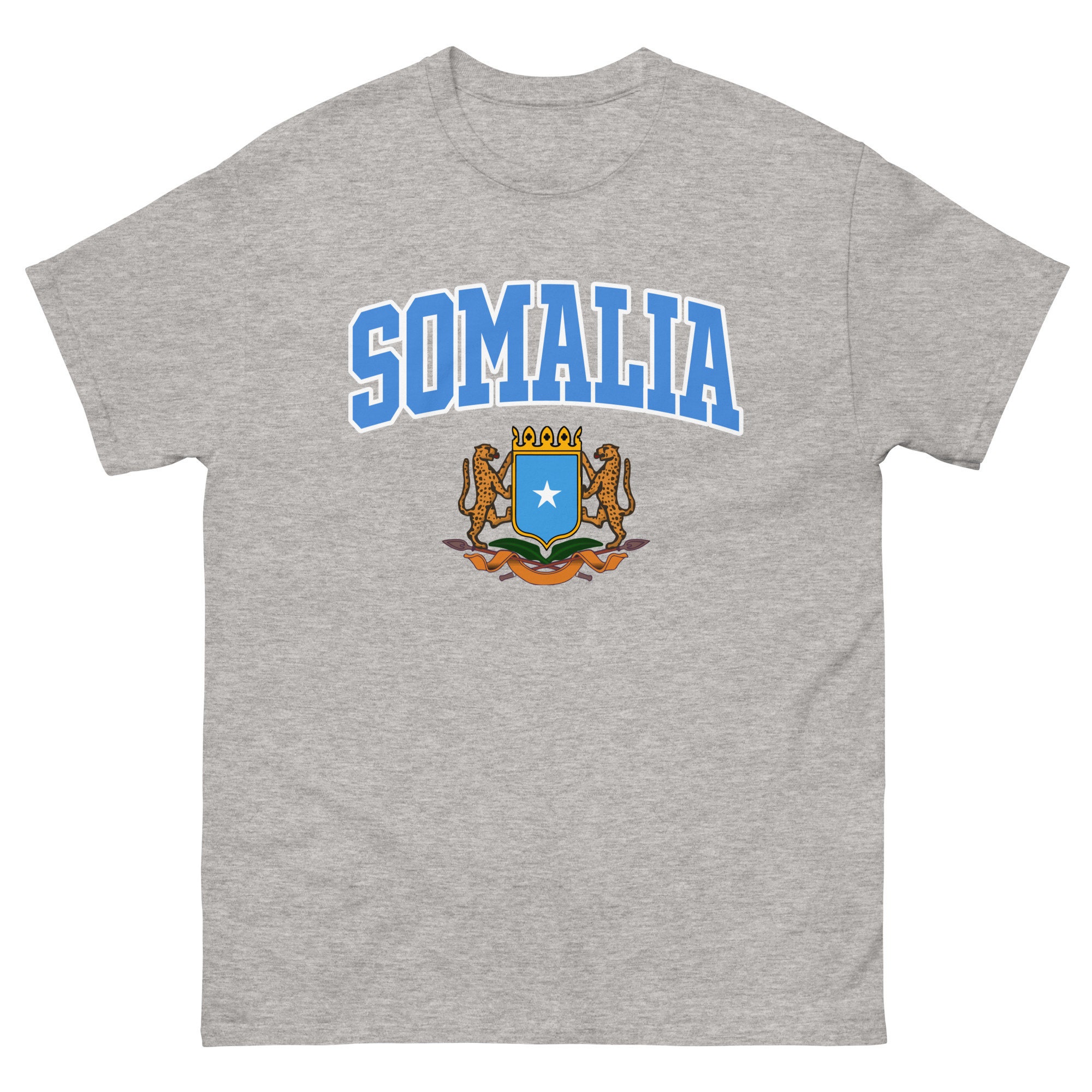 SOMALIA National Crest T-shirt - for Somali Pride and Culture ...