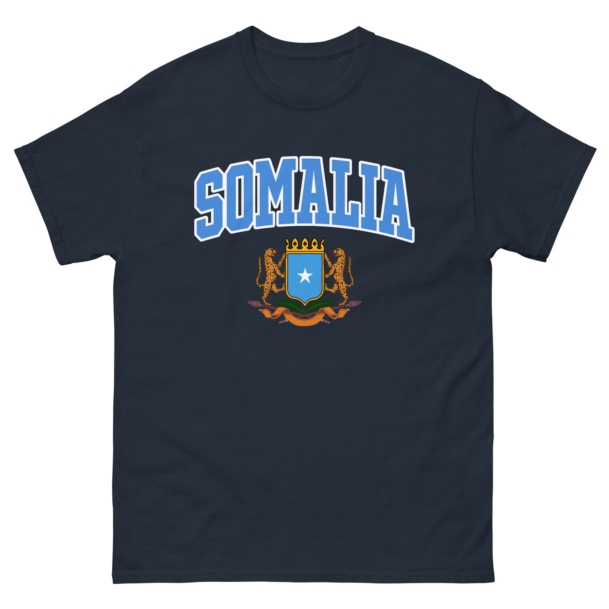 SOMALIA National Crest T-shirt - for Somali Pride and Culture ...