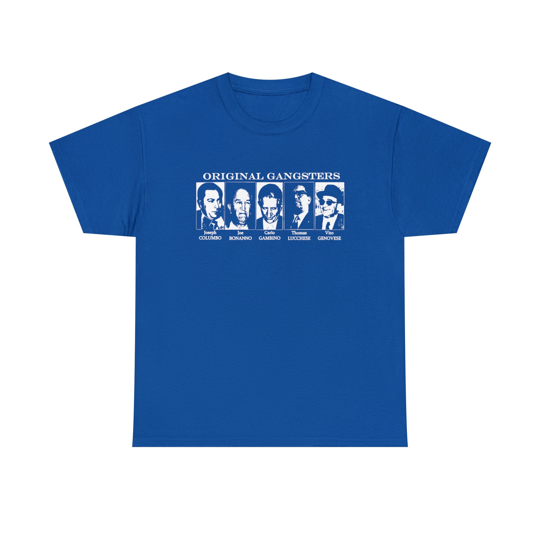 Original Gangsters five Families T-shirt Mob/mafia/gambino/bonanno ...