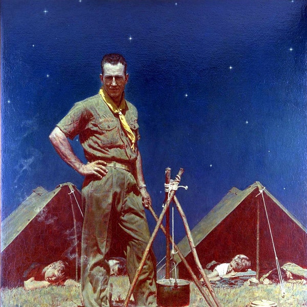 Boy Scout Wall Art - Etsy