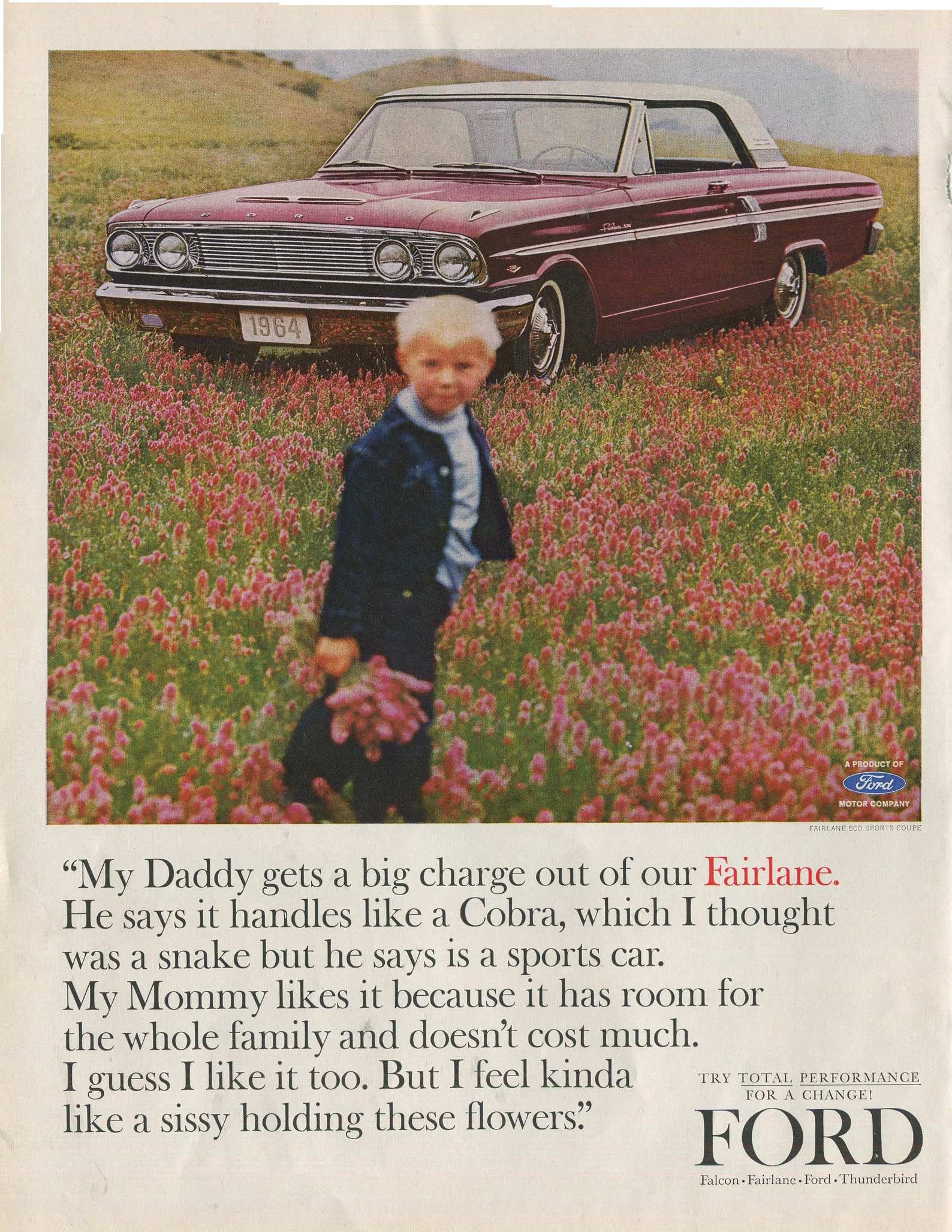 Antique Advertisements Ford Family of Ads 10 Total Ads 1950's to 1960's ...