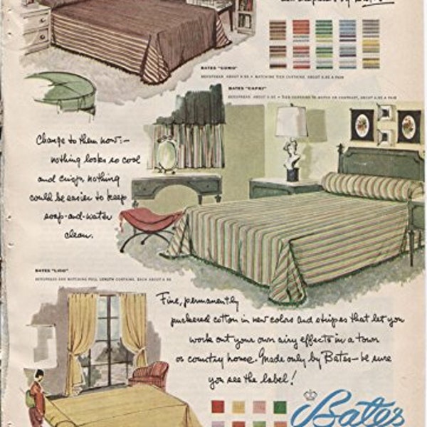 Bates Bedspread - Etsy