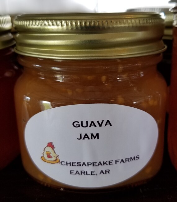 Guava Jam 8 Oz Size Arkansas Grown and Made Organic Great Gift | Etsy