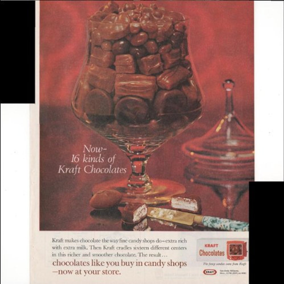 Kraft Chocolates the Fancy Candies Come From Kraft 16 Kinds of ...