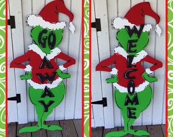 Standing grinch | Etsy